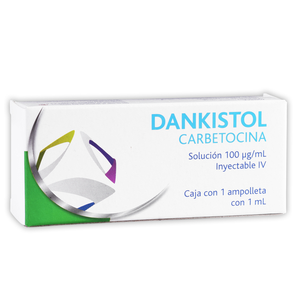 CARBETOCINA SOL INY 100 MCG/ML DANKISTOL LAB DANKEL MEDICAL (RF ...