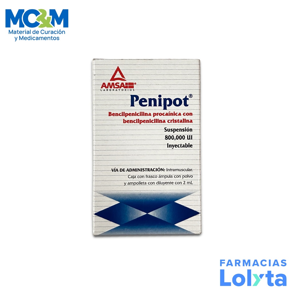 BENCILPENICILINA PROCAINICA C/BENCILPENICILINA CRISTALINA SUSP INY ...