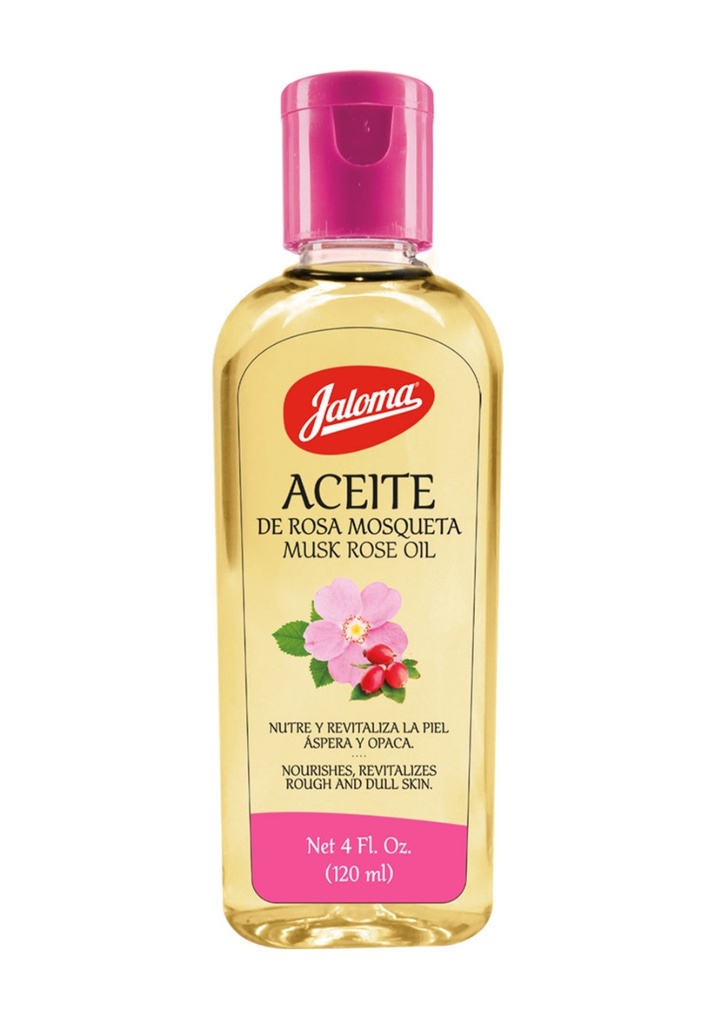 ACEITE DE ROSA MOSQUETA C/120 ML LAB JALOMA | Website Farmacias Lolyta